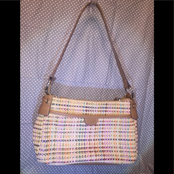 Fossil | Bags | Fossils Woven Straw Shoulder Bag | Poshmark